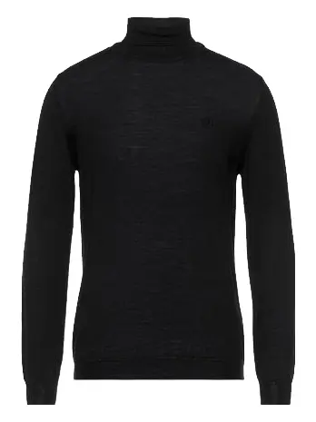 Roberto Cavalli Turtleneck Knit Top - Black