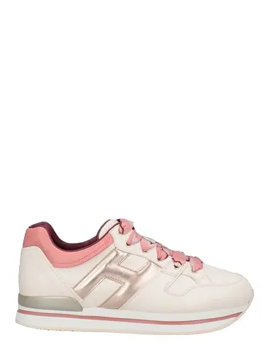 Hogan Leather Low-top Sneakers - Pink