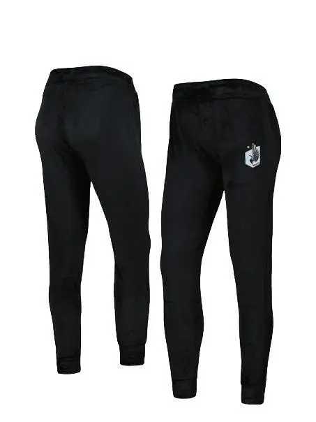 CONCEPTS SPORT Minnesota United Fc Velour Cuffed Pants - Black