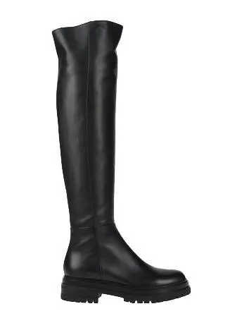 GIANVITO ROSSI Leather Over-the-knee Boots - Black