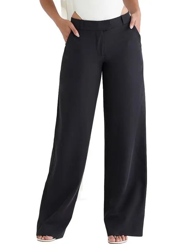 House Of Cb Relaxed Tailored Trousers - Grey