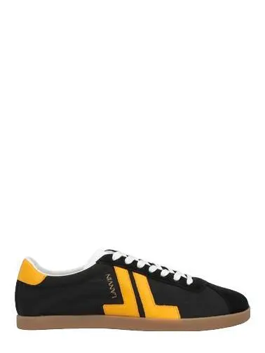 LANVIN Sneakers In Polyester And Calfskin - Black