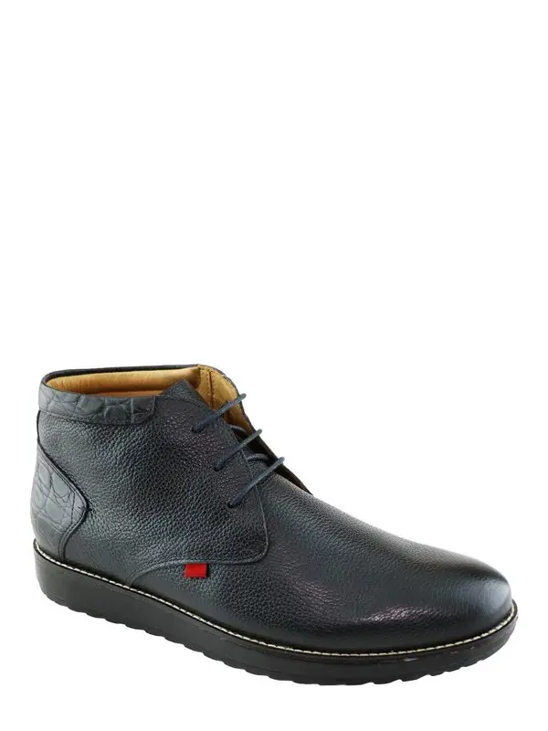 MARC JOSEPH NEW YORK Smith Street Chukka Boot - Black Grainy