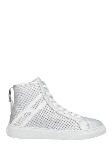 Hogan High-top Sneakers - Silver