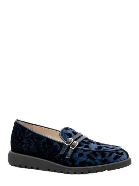 AMALFI BY RANGONI Erik Wedge Sneaker - Oceano Dizy Night Vernice Trim