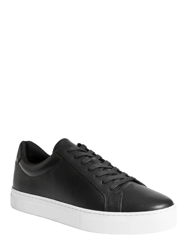VAGABOND SHOEMAKERS Leather Low Top Sneakers - Black