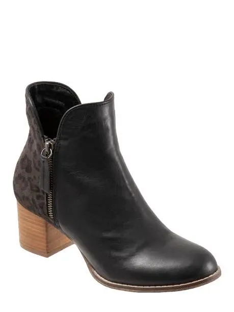 BUENO Jenna Bootie - Black Leopard