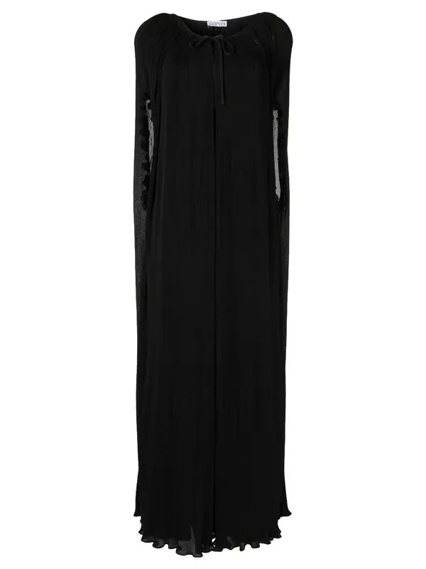 BARUNI Sleeveless Dress And Cape Set - Black