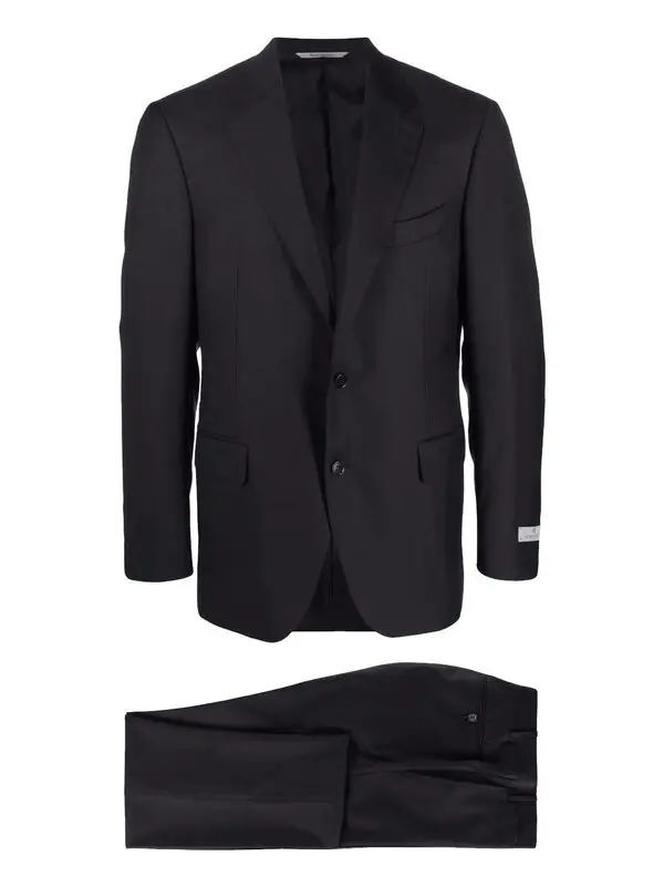 Canali Single-breasted Two-piece Suit - Blue