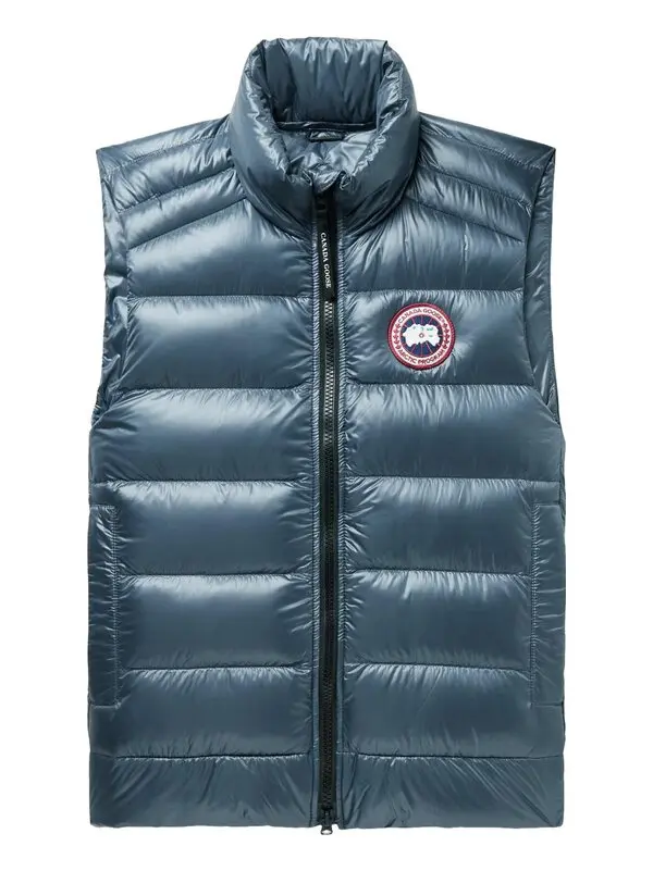Canada Goose Crofton Slim-fit Quilted Gilet - Blue