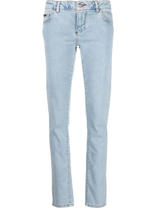 Philipp Plein Slim-cut Jeans - Blue
