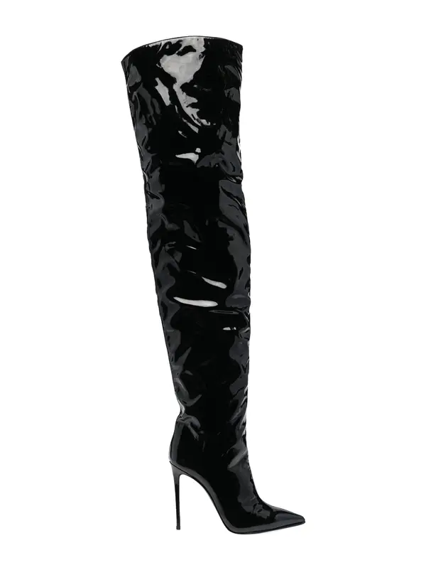 LE SILLA Eva Thigh-high Boots - Black