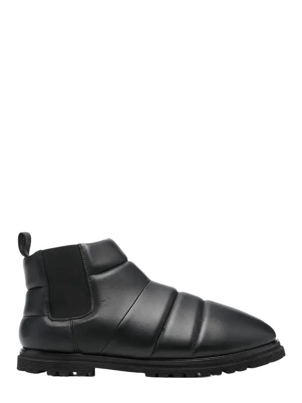 Nanushka Padded Ankle Boots - Black