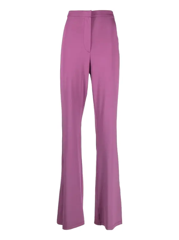 Remain Birger Christensen Split-cuff Flared Trousers - Purple