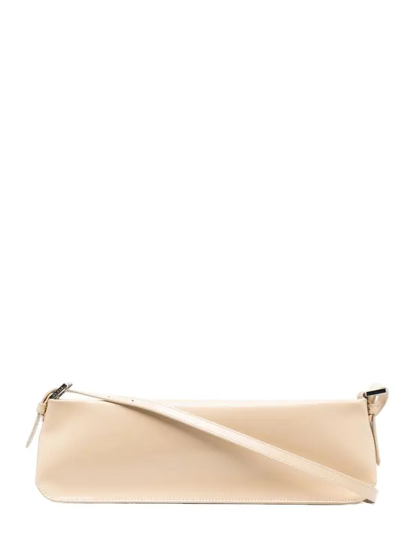 By Far Leather Shoulder Bag - Neutrals