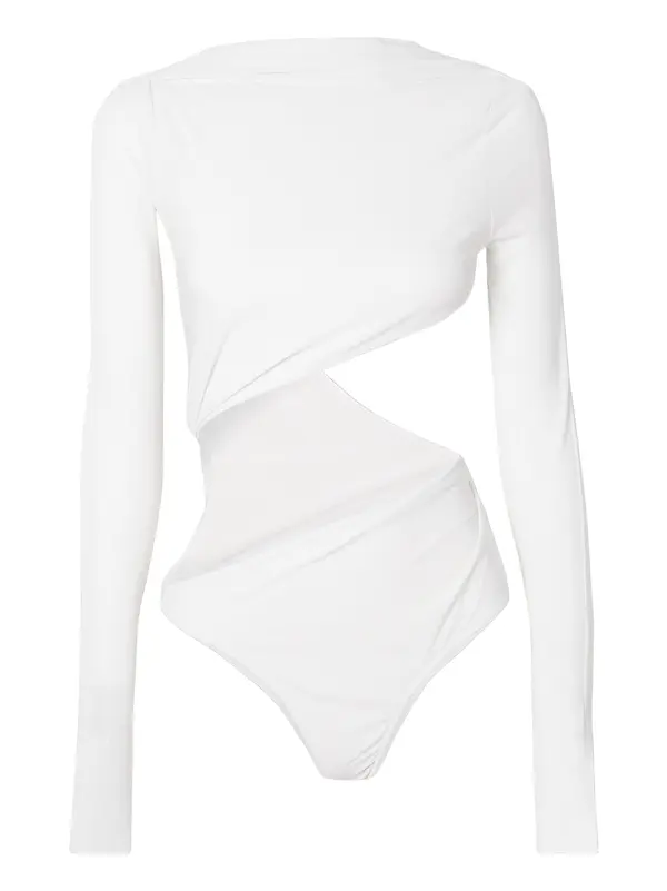 Jacquemus Carozzu Open-back Bodysuit - White