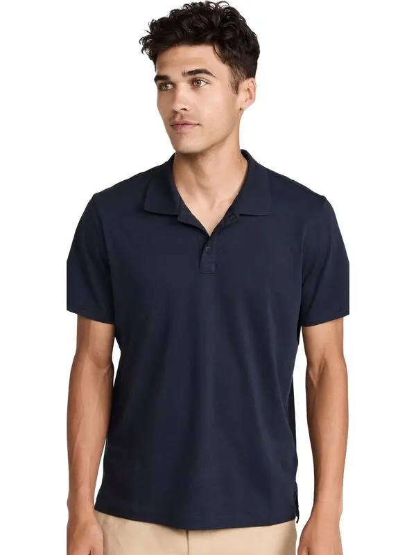 ATM Anthony Thomas Melillo Classic Jersey Polo - Midnight