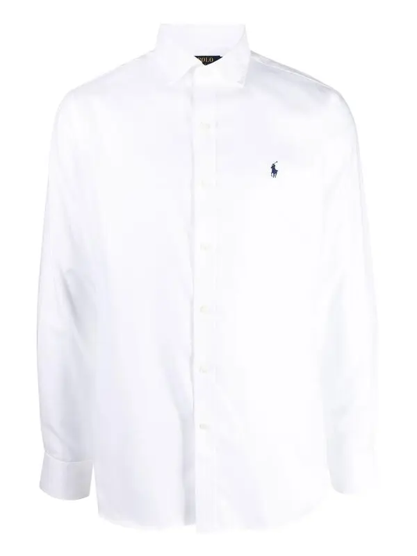 Polo Ralph Lauren Logo-embroidered Shirt - White