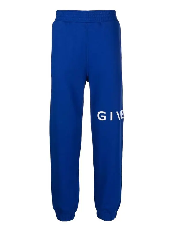 Givenchy Logo-print Track Pants - Blue