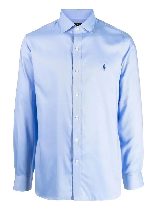 Polo Ralph Lauren Logo-embroidered Shirt - Blue