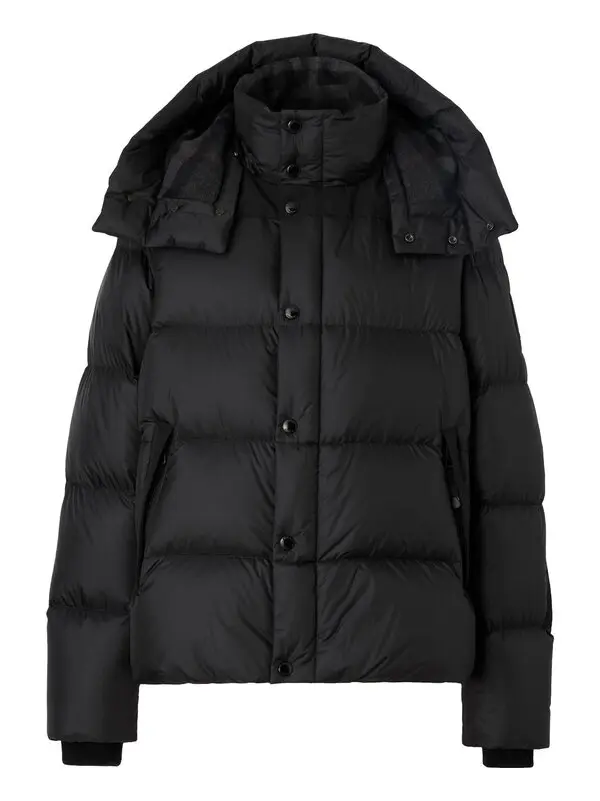 Burberry Detachable-sleeve Puffer Jacket - Black
