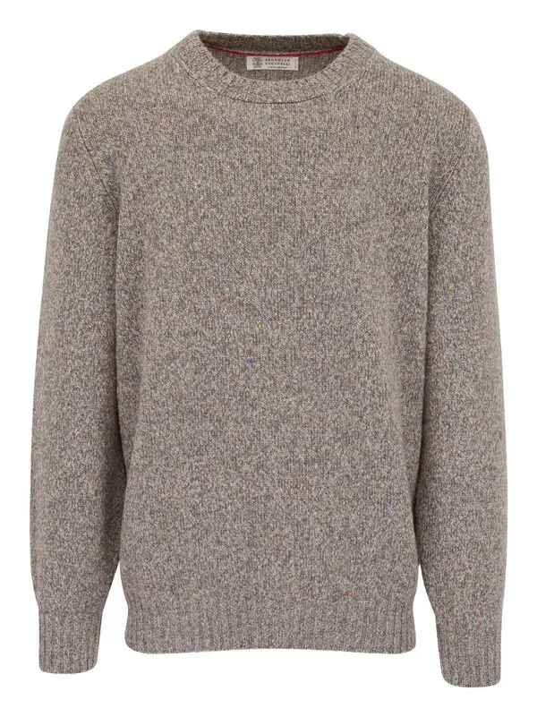 Brunello Cucinelli Round-neck Knit Jumper - Grey