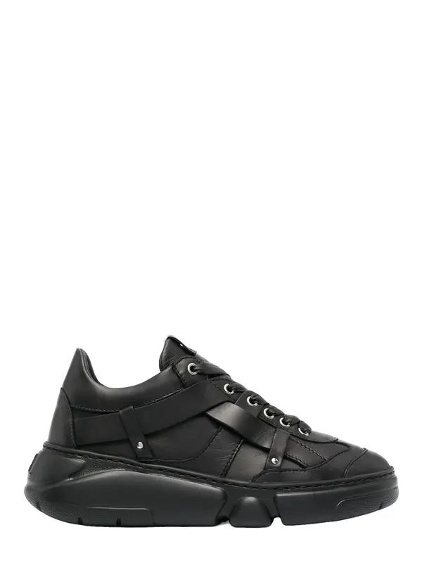 Agl Ruth Leather Sneakers - Black