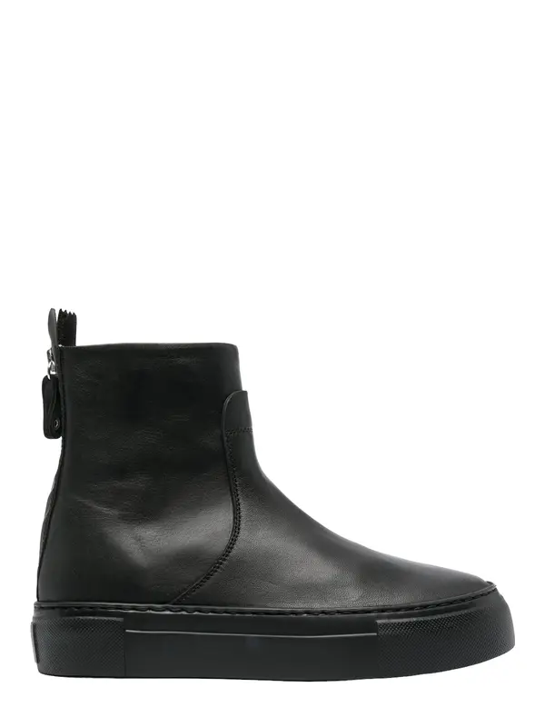 Agl Meghan Leather Ankle Boots - Black