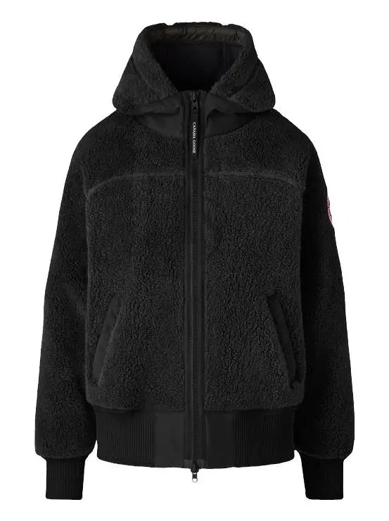 Canada Goose Simcoe Fleece Zip-up Hooded Jacket - Black