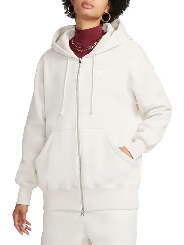 Nike Sportswear Phoenix Fleece Full-zip Hoodie - 104 104 Ltowbr/sail
