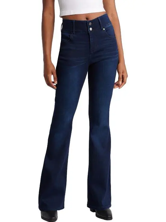 1822 Denim Fit & Lift High-waist Flare Jeans - Ailani