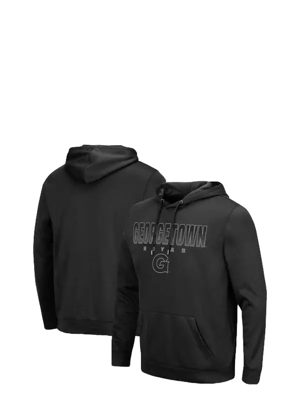 COLOSSEUM Georgetown Hoyas Out 3.0 Pullover Hoodie - Black