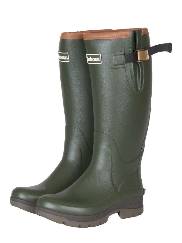 Barbour Tempest Waterproof Rain Boots - Olive