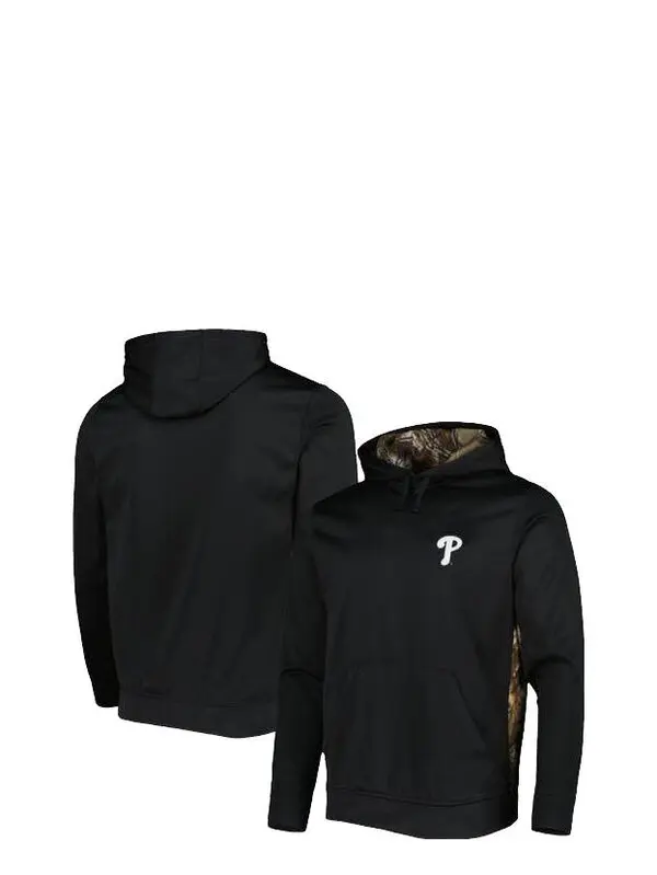 DUNBROOKE Philadelphia Phillies Camo Ranger Pullover Hoodie - Black