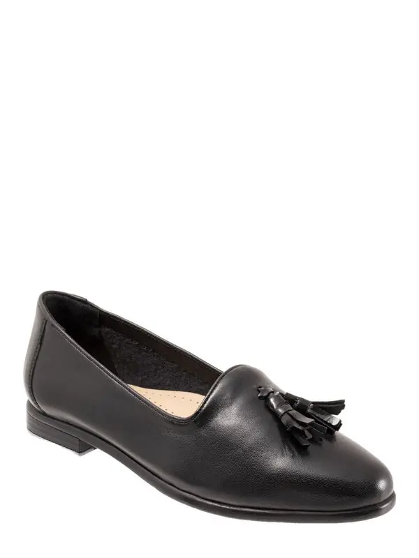 Trotters Liz Tassel Loafer - Black
