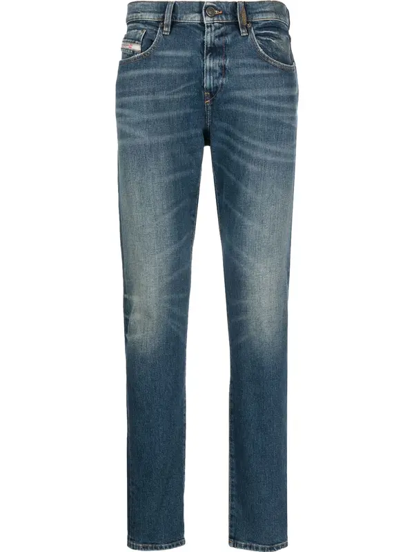 Diesel D-strukt 007l1 Slim-cut Jeans - Blue