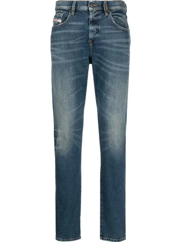 DIESEL® D-strukt 007l1 Slim-cut Jeans - Blue