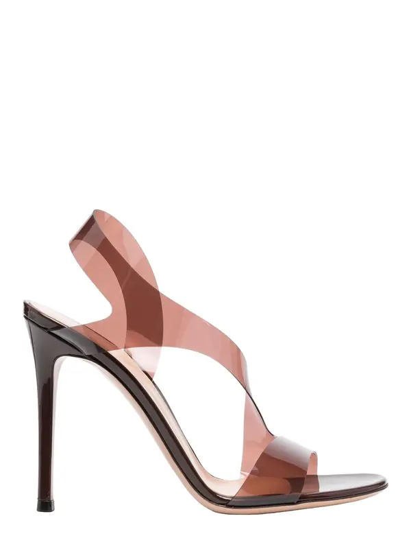 GIANVITO ROSSI Metropolis 105mm Sandals - Brown