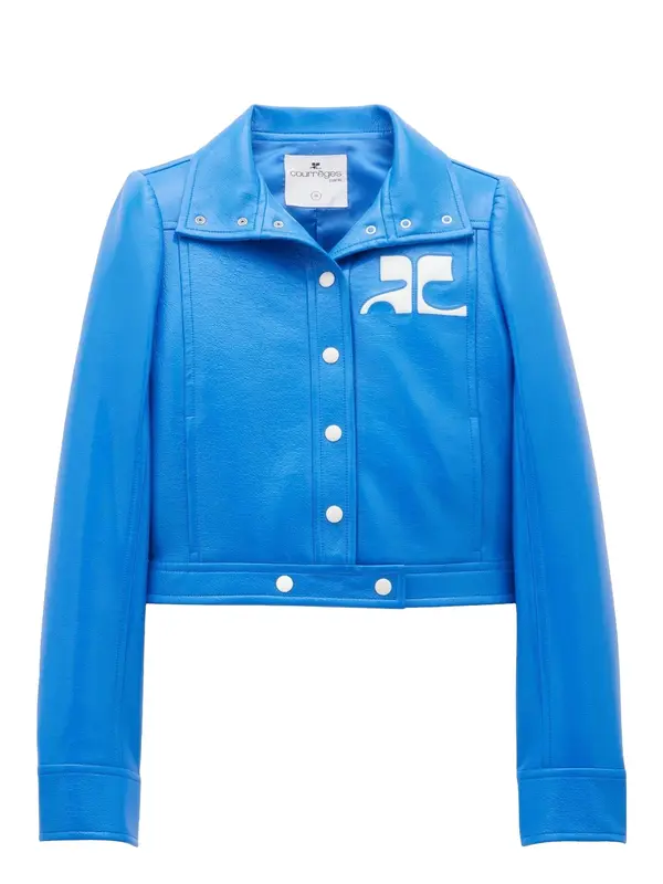 COURREGES Reedition Vinyl Jacket - Blue