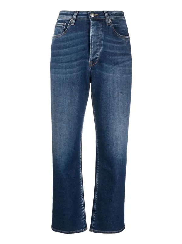 3x1 High-rise Straight-leg Jeans - Blue