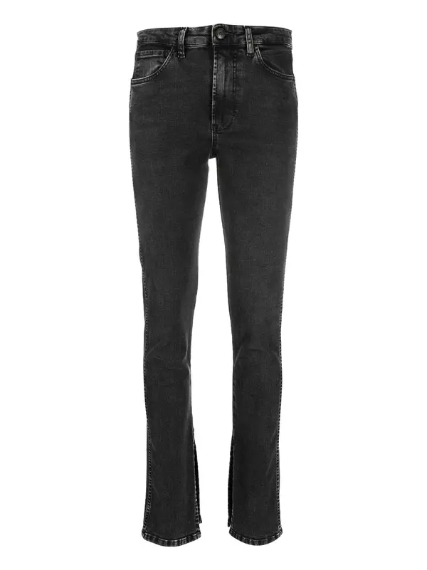 3x1 High-rise Skinny-cut Jeans - Black