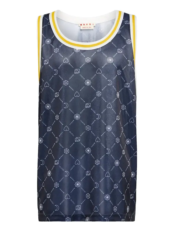 Marni 94 Basketball Jersey - Blue
