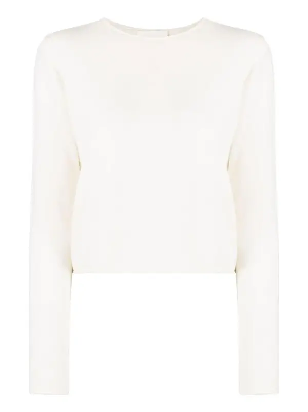 LISA YANG Ida Cashmere Jumper - White