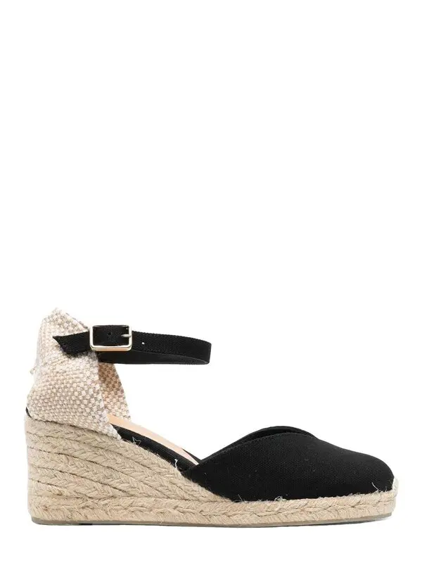CastaÑer Chiarita Wedge Espadrilles - Black