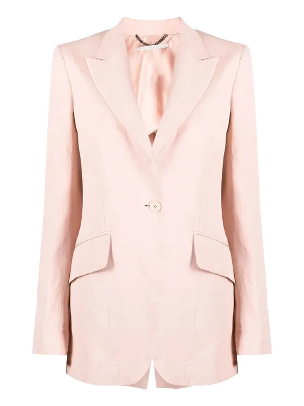 Stella McCartney Buttoned Single-breasted Blazer - Pink