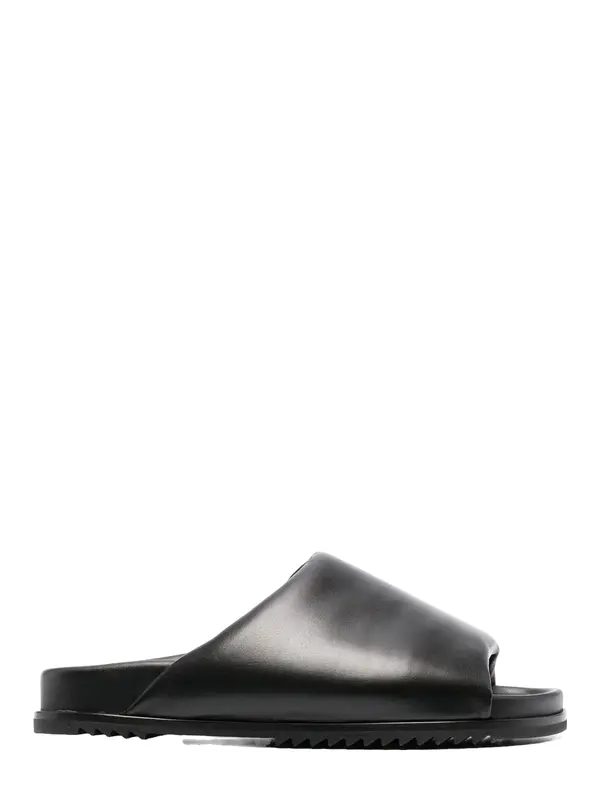 Rick Owens Granolas Padded Slides - Black