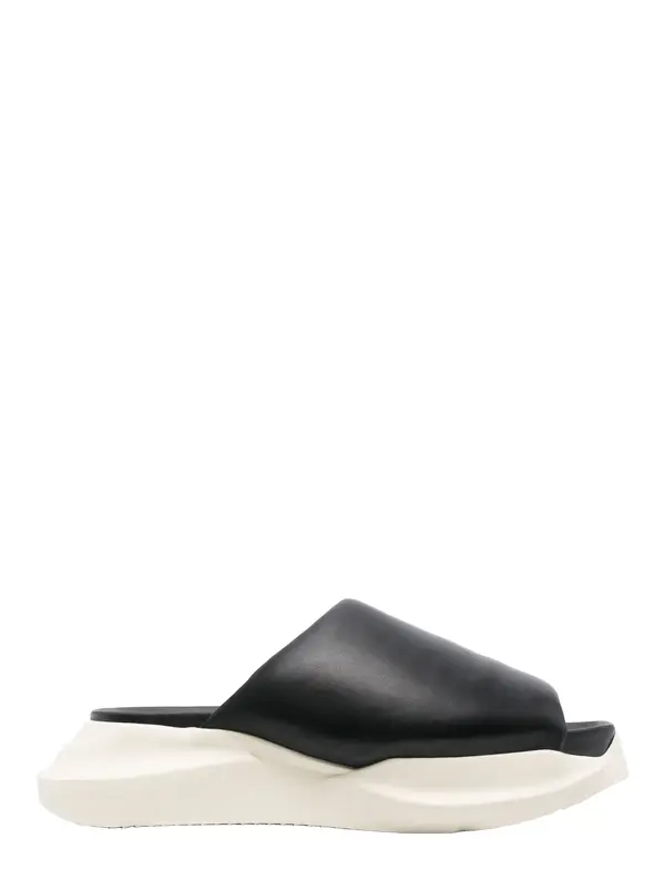 Rick Owens Geth Puffer Slides - Black
