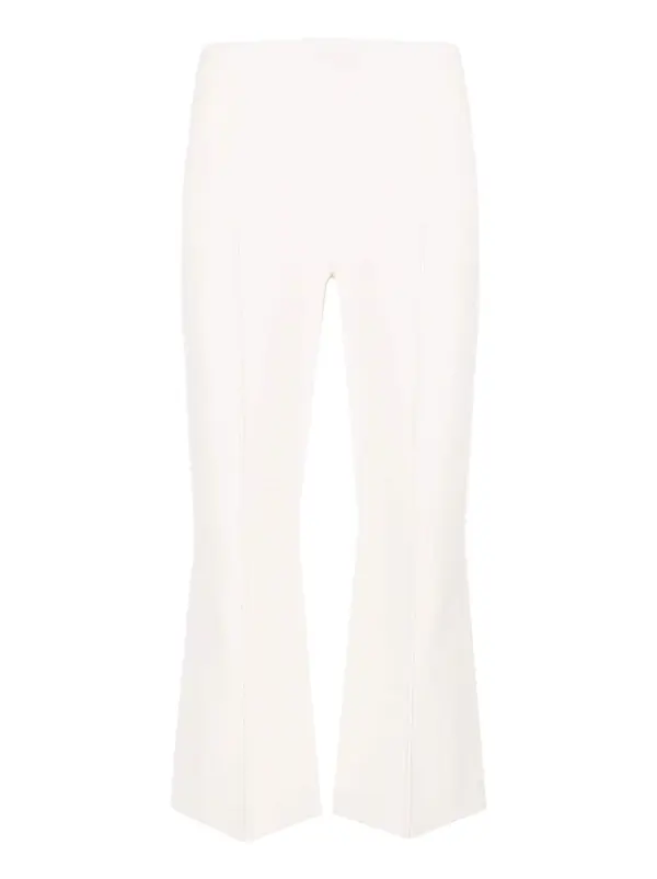 Theory Mid-rise Cropped Trousers - White
