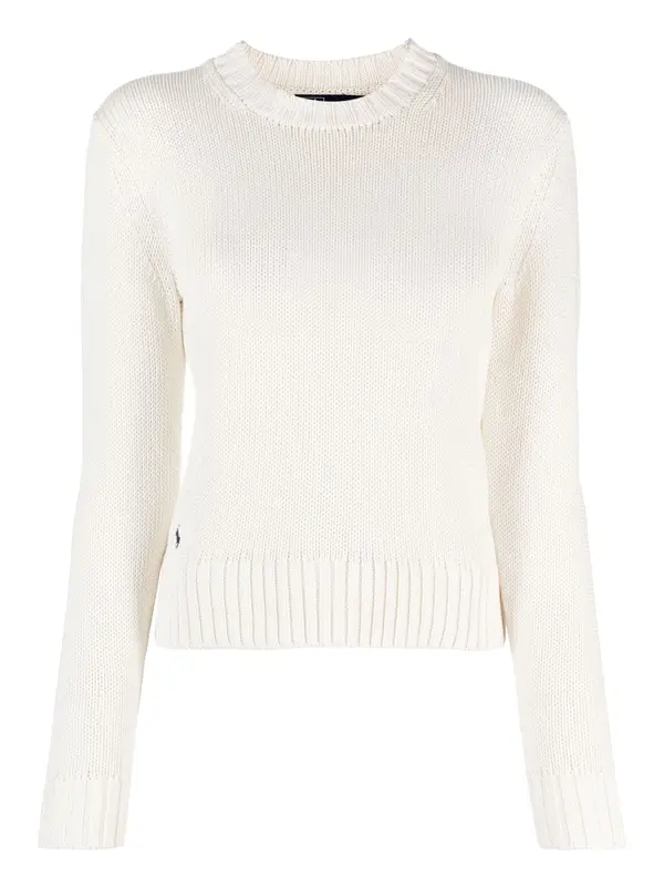 Polo Ralph Lauren Ribbed-knit Jumper - White