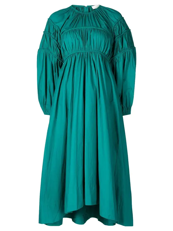 Ulla Johnson Viviana Smocked Dress - Green